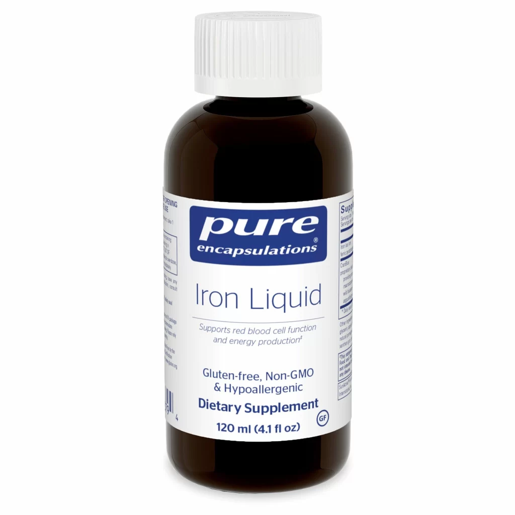 Iron liquid 120 ml - Pure Encapsulations